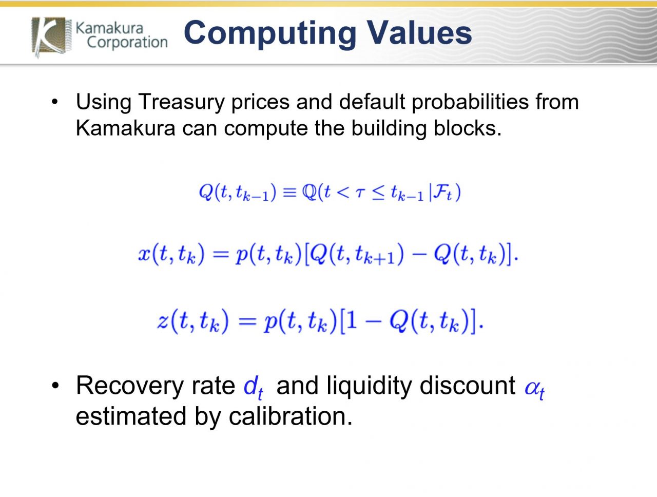 The Reduced Form Model Explanation for the Bond/CDS Basis - SAS Risk ...