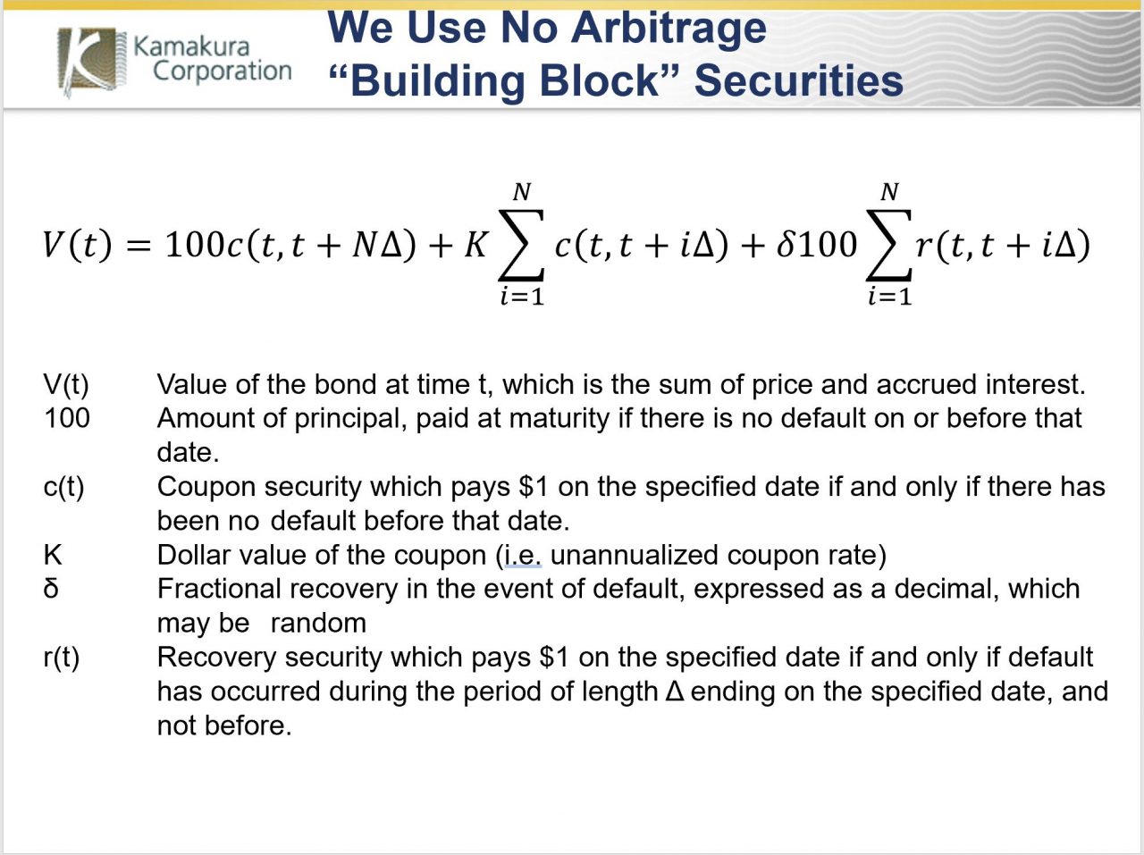 The Reduced Form Model Explanation for the Bond/CDS Basis - SAS Risk ...